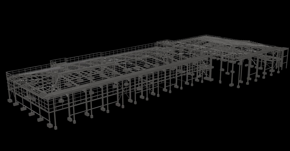 Steel Retail Unit Structure by ADSL Group